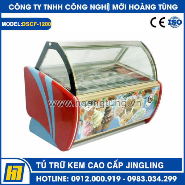 Tủ Trữ Kem Cao Cấp JingLing