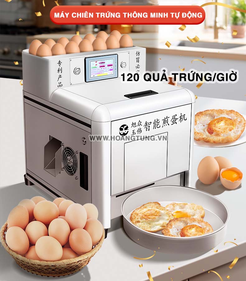 Máy Chiên Trứng Tự Động